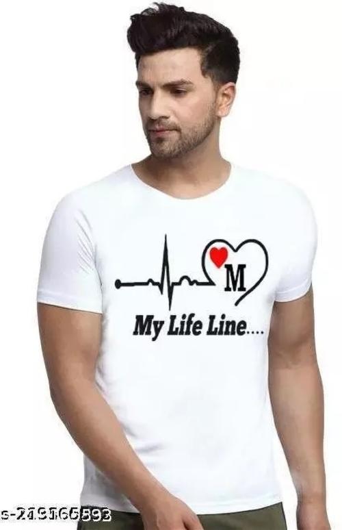 Buy Baguchi Printed, Graphic Print Men Round Neck White T-Shirt Online at Best Prices in India ...