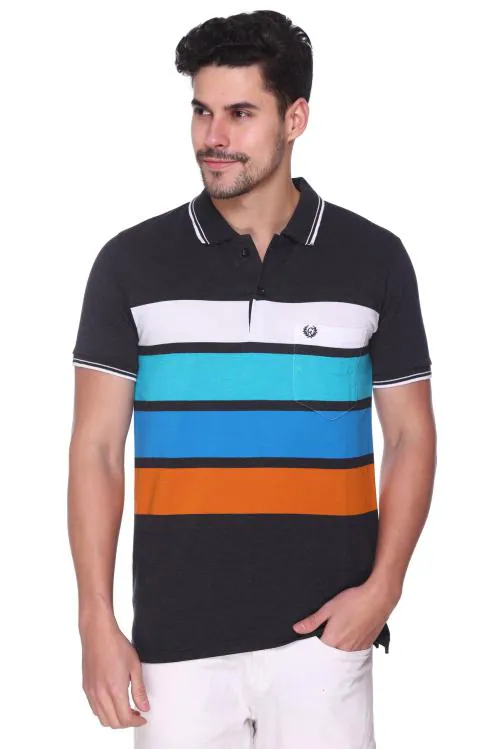 Buy Guyz Club Men's Regular Cotton blend Polo Tshirt -Milanch Online at ...