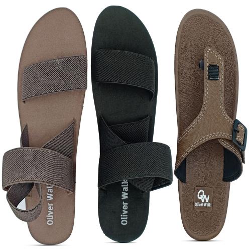 Buy OLIVER WALK Graceful Trendy Men Sandal Online at Best Prices in ...