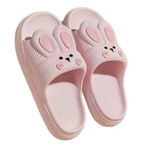Buy Women's Cute Bunny Slides - Pink Online at Best Prices in India ...