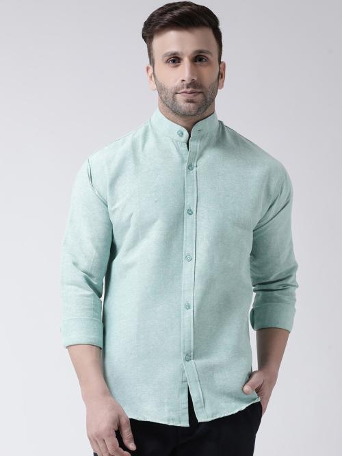 Buy RIAG MEN'S CHINESE COLLAR FULL SLEEVES SHIRT Online at Best Prices in India - JioMart.