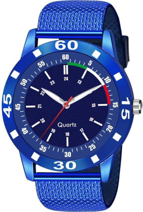Buy KU Analog Blue Dial Blue Strap Watch For Men Online at Best Prices ...