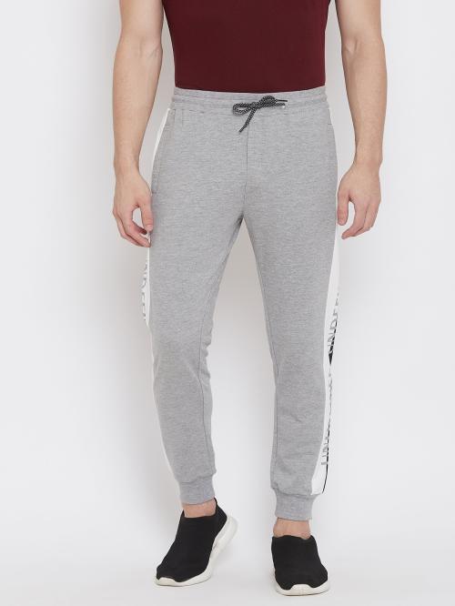 Buy CAMLA Men Grey Solid Track Bottoms Online at Best Prices in India ...