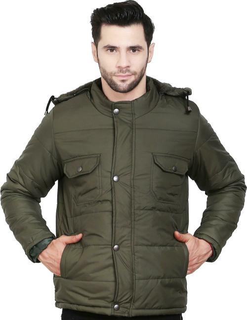 Buy AD & AV Men Green Solid Nylon Single Jacket Online at Best Prices in India - JioMart.