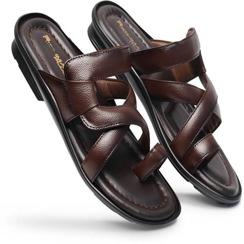 Buy Richman Plus Comfortable Super Slippers For Men (Brown) Online at ...