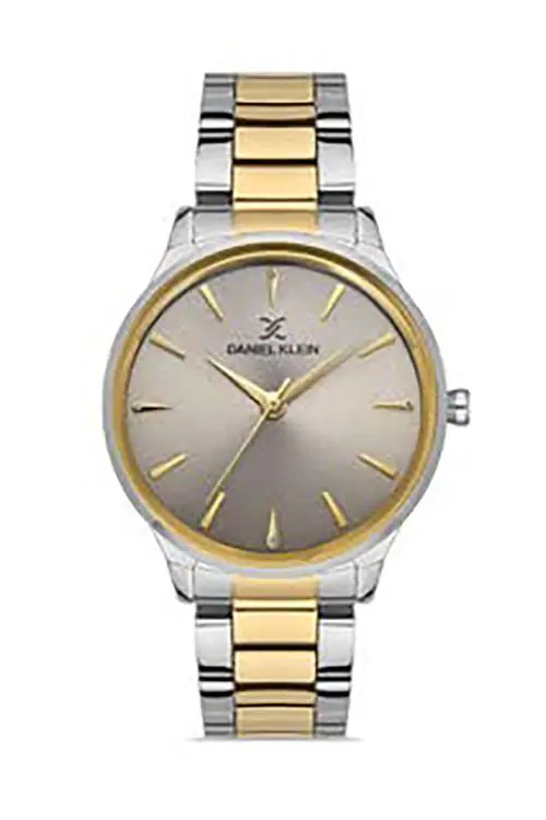 Buy Daniel Klein Analog Light Grey Dial Silver, Gold Strap Watch for ...
