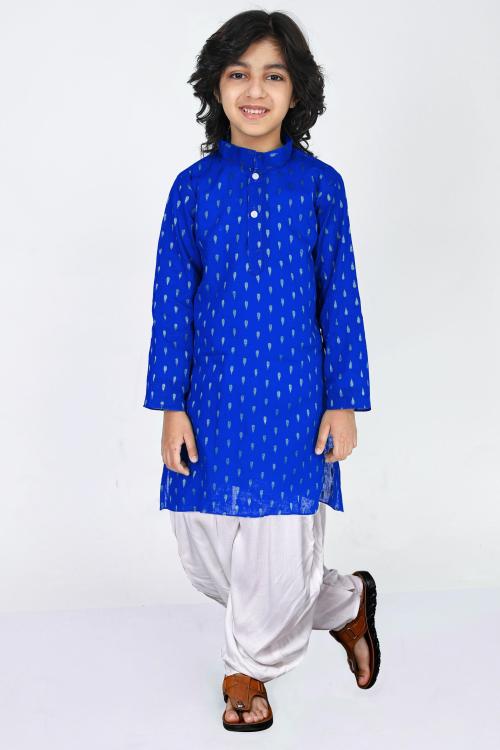 Buy Vesham Boys Multicolor Cotton Blend Single Kids' Ethnic Sets Online ...