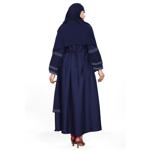 Buy BHUMIFAB Printed Burqa For Women 3 Nida Matte Burqa With Hijab ...