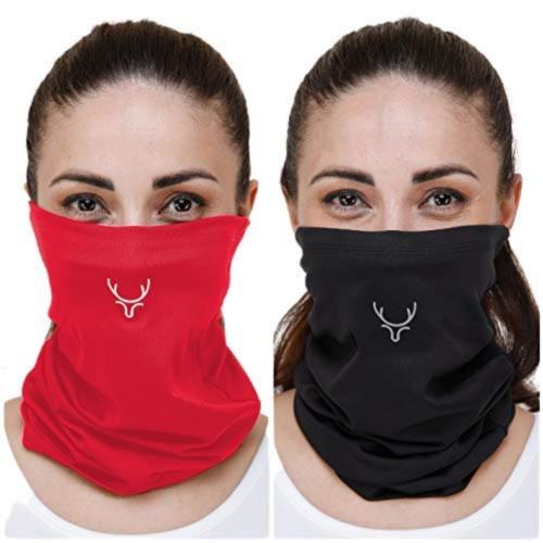 Buy Jigyasa Red and Black Sun Protection Bike Riding Mask Online at ...