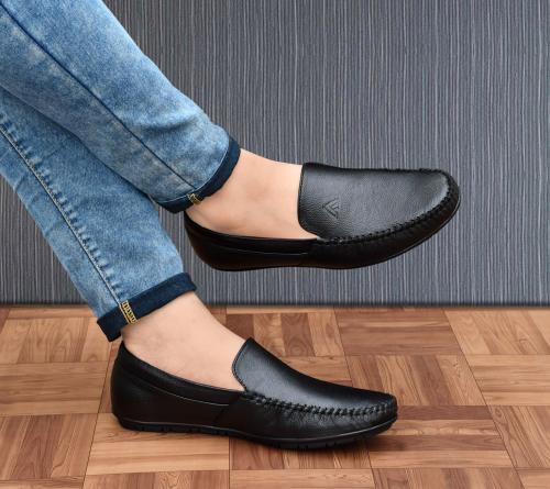 Buy AWISHKAA Men Formal Shoes, Handmade Genuine Leather Casual Loafers ...