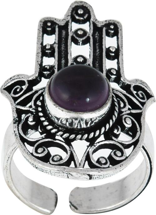 Buy Rozi Styles Black Metal Rhodium Plated Ring For Women, Girls(Pack ...