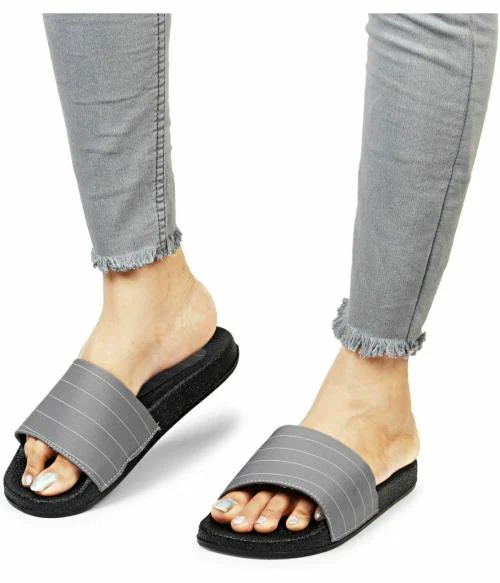Buy Krafter Grey Slides for Women Online at Best Prices in India - JioMart.
