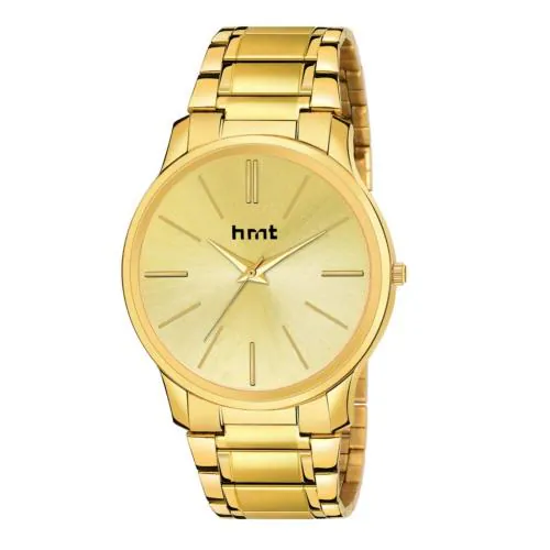 Buy hrnt Analog Gold Dial and Strap Watch for Men (HMTG-G9004) Online ...