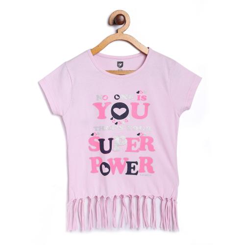 Buy 612 League Girls Tops in Lt Pink Color Online at Best Prices in ...