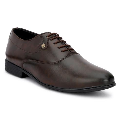 Buy JEWIN Trendy Formal Shoes For Men (Brown) Online at Best Prices in ...