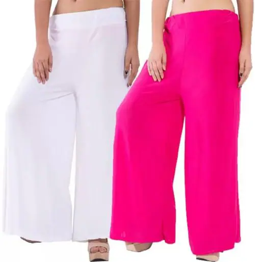 Buy PI World Women's and Girls Sarina Regular Fit Palazzo Pants - Free ...