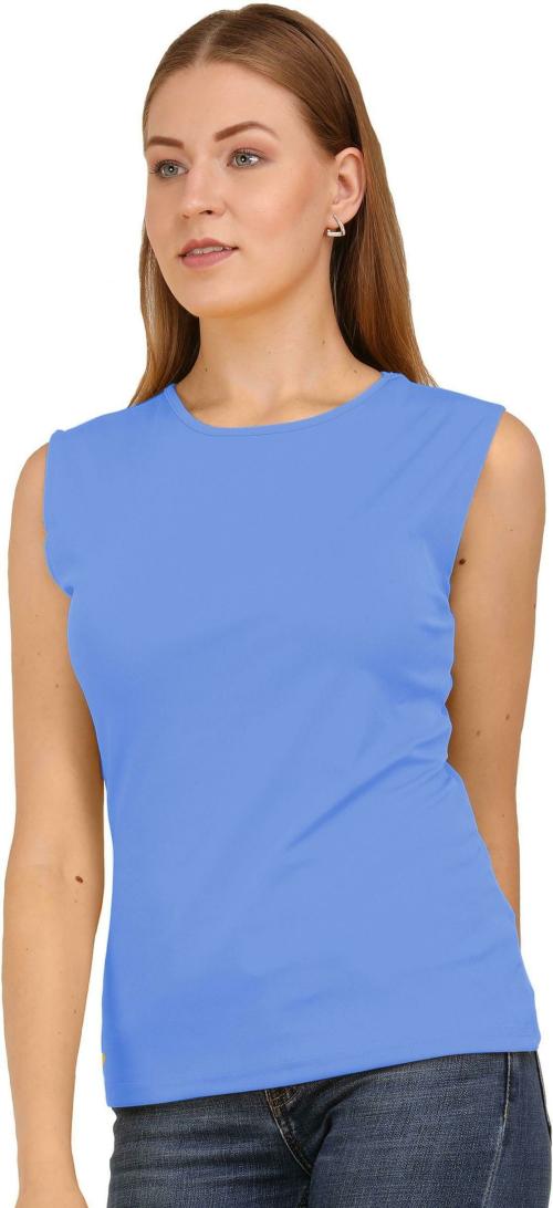 Buy THE BLAZZE_Women Cotton Blend Light Blue Top_M Online at Best Prices in India - JioMart.