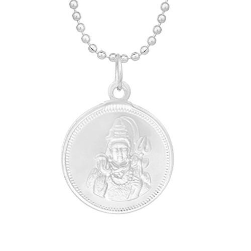 Buy ZUMRUT MAKING YOU A STYLE SENSATION Silver Plated Brass Mahadev ...