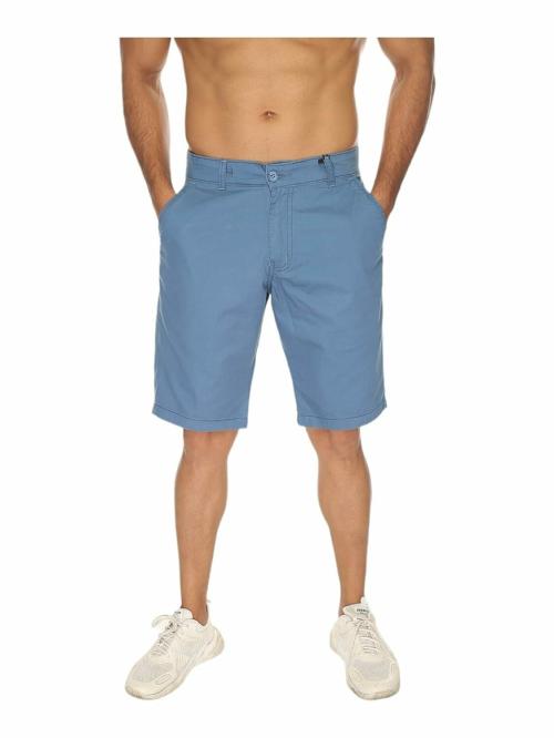 Buy VAYOO 100% Pure Cotton Fix Waist Dyed Shorts for Men with 2 Front ...
