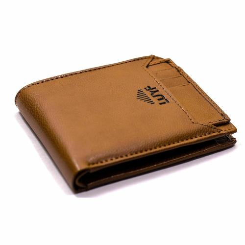 Buy LUYF Suntanned Vegan Leather Wallet for Men | Premium Finish Wallet ...