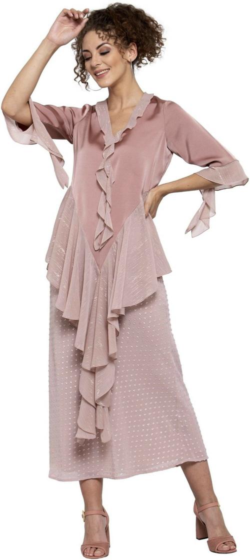 Buy LELA Casual 3/4 Sleeve Solid Women Pink Top () Online at Best ...