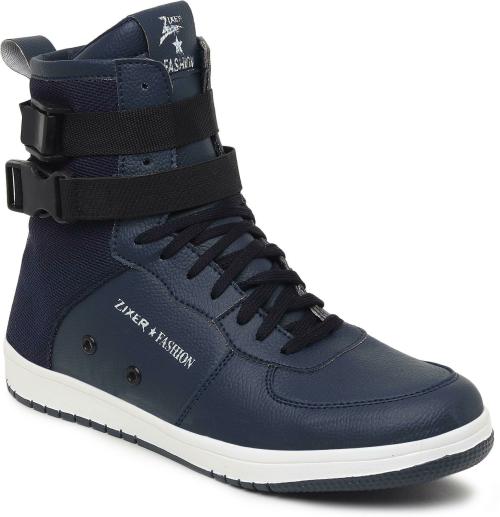 Buy Zixer Zixer Hustle Street Style High Top Platform Fashion Sneakers ...
