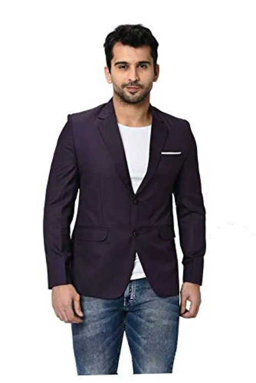 Buy Luxrio Men Purple Blazer Online at Best Prices in India - JioMart.