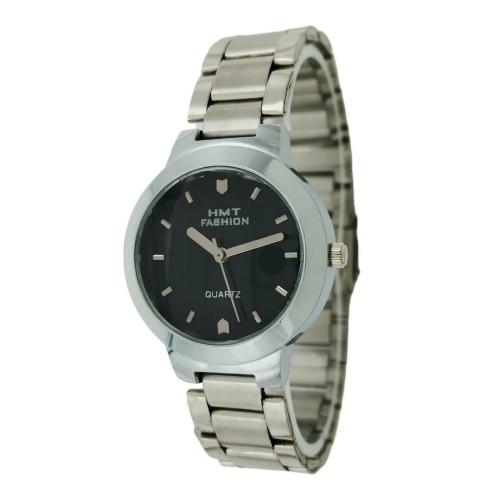 Buy HMT FASHION Black Round Dial Quartz Watch for Women and Girls ...