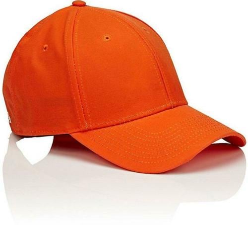 Buy Babji Men Orange Plain Cotton Baseball Cap Online at Best Prices in ...