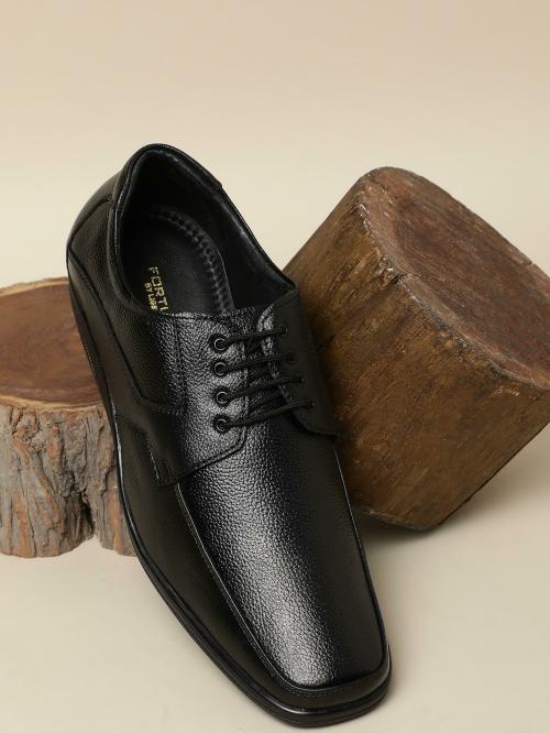Buy Fortune By Liberty Hol-21_Black Formal Shoes For Men Online at Best ...