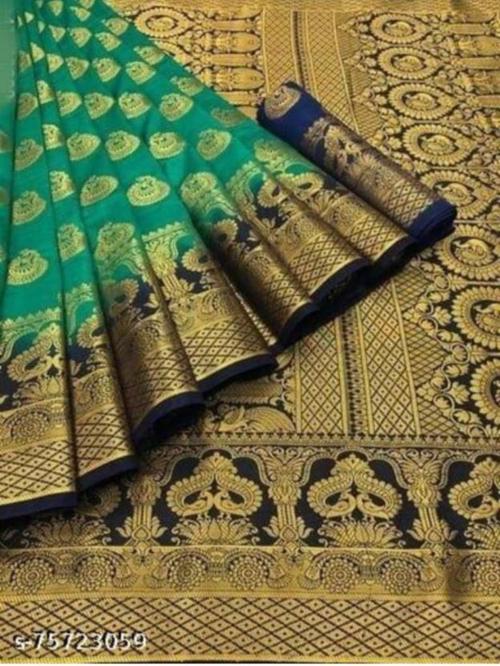 Buy Mansh the stylo..Women Dark Blue, Dark Green Woven Jacquard ...