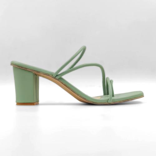 Buy Sayera Green Twine Heel Sandal For Girls & Women | Casual Heel ...