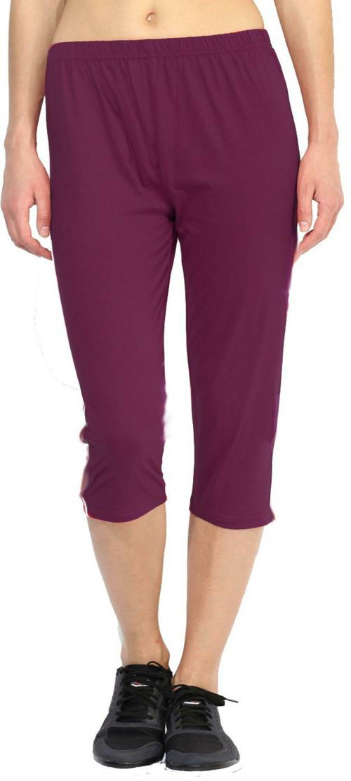 Espresso Women Purple Capris Pack of 1 (XL) - JioMart