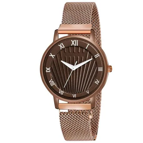 Buy Ganesh Analog Watch For Women | With Stainless Steel Rose Gold ...