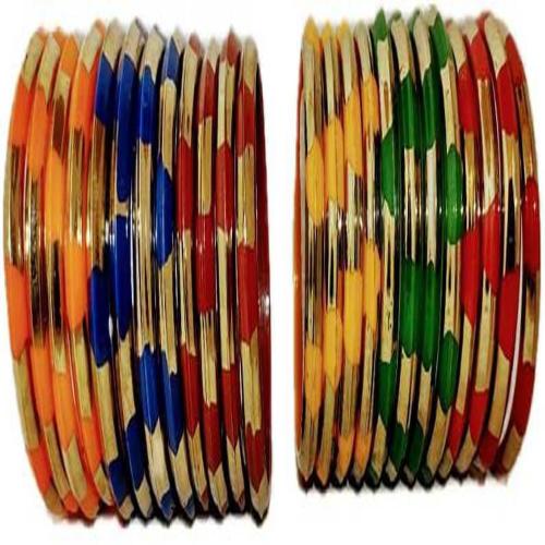 Buy Dreamy Designs Glass Kada (Pack of 24) - 2.1 Online at Best Prices ...