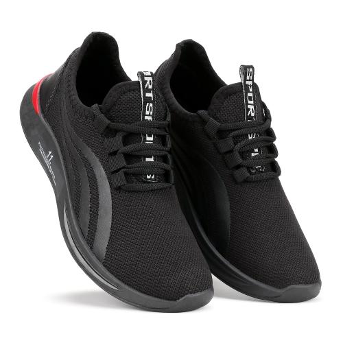 World Wear Men's Black Sports Shoes - JioMart