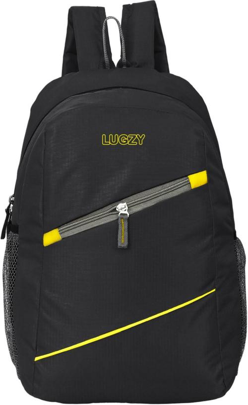 Buy Lugzy Black Polyester Backpack 25 Liter Online at Best Prices in ...
