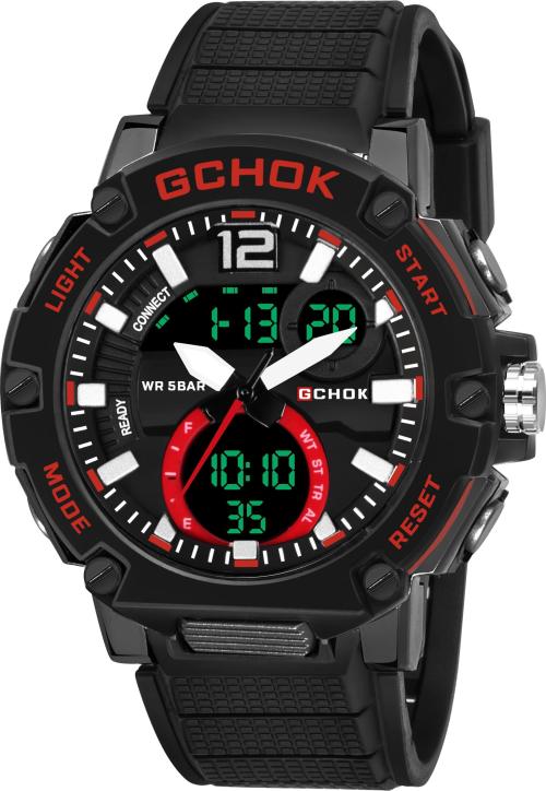 Buy Tomi gchok analog-digital Watch - for men dual time (G-846) Online at Best Prices in India ...