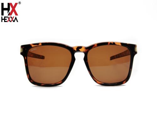 Buy HEXXA Fancy Polycarbonate Lens Metal Frame Wayferer Sunglasses for ...