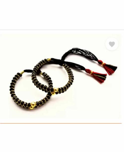 Buy Cristal Craft Stylish Baby Najariya Crystal Anklet (Pack Of 2 ...