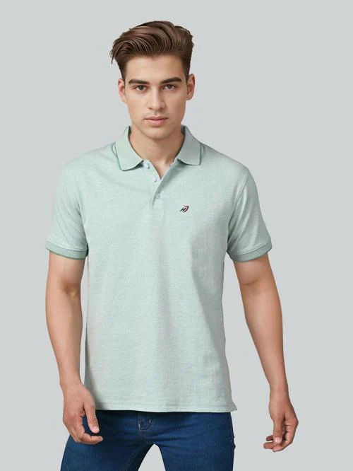 Buy Lux Nitro Men's Premium Polo Tshirt(Pista) Online at Best Prices in ...