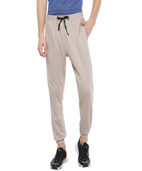 Buy Furo By Red Chief Light Grey Solid Narrow Fit Poly Cotton Sports ...