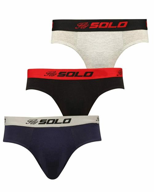 Buy SOLO Royal Blue Cotton Stretchable Brief - XL Online at Best Prices ...