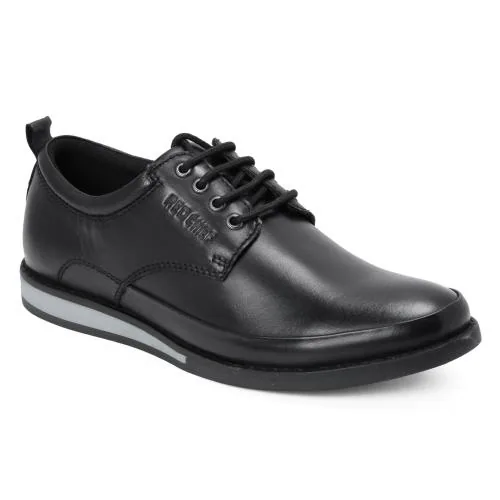 Buy Red Chief Black Leather Casual Shoes for Men Online at Best Prices ...