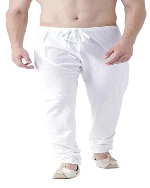 Buy PK HUB Pure Cotton Formal White Pyjama for Mens Online at Best ...