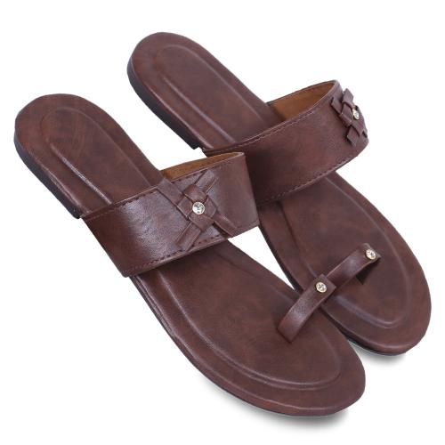 Buy Paduki Maroon Flats Online at Best Prices in India - JioMart.