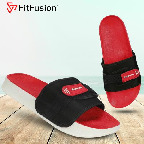 Buy FitFusion Exra Soft and Outdoor Slides for Men|Mens Casual fashion ...