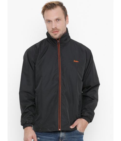 Buy Plutus Men Black Solid Nylon Wind Cheater Online at Best Prices in ...