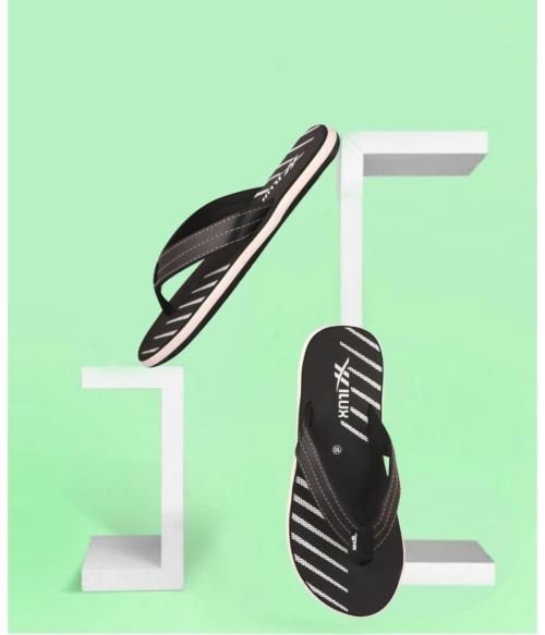 Buy Fortiva Light Weight Thomas Slipper For Men (Black) Online at Best ...