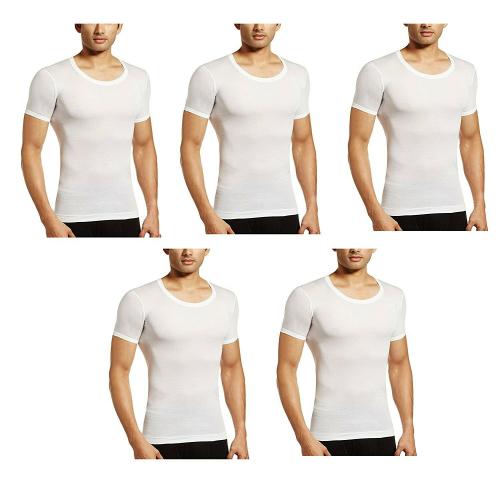 Buy IGNOTO (Pack of 5)(100CM) Inner Wear Vest, Cotton Baniyan, 100% ...